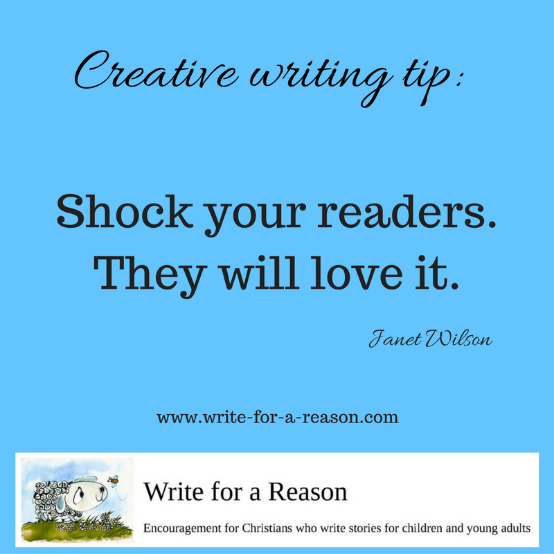 Shock Your Readers – Write for a Reason
